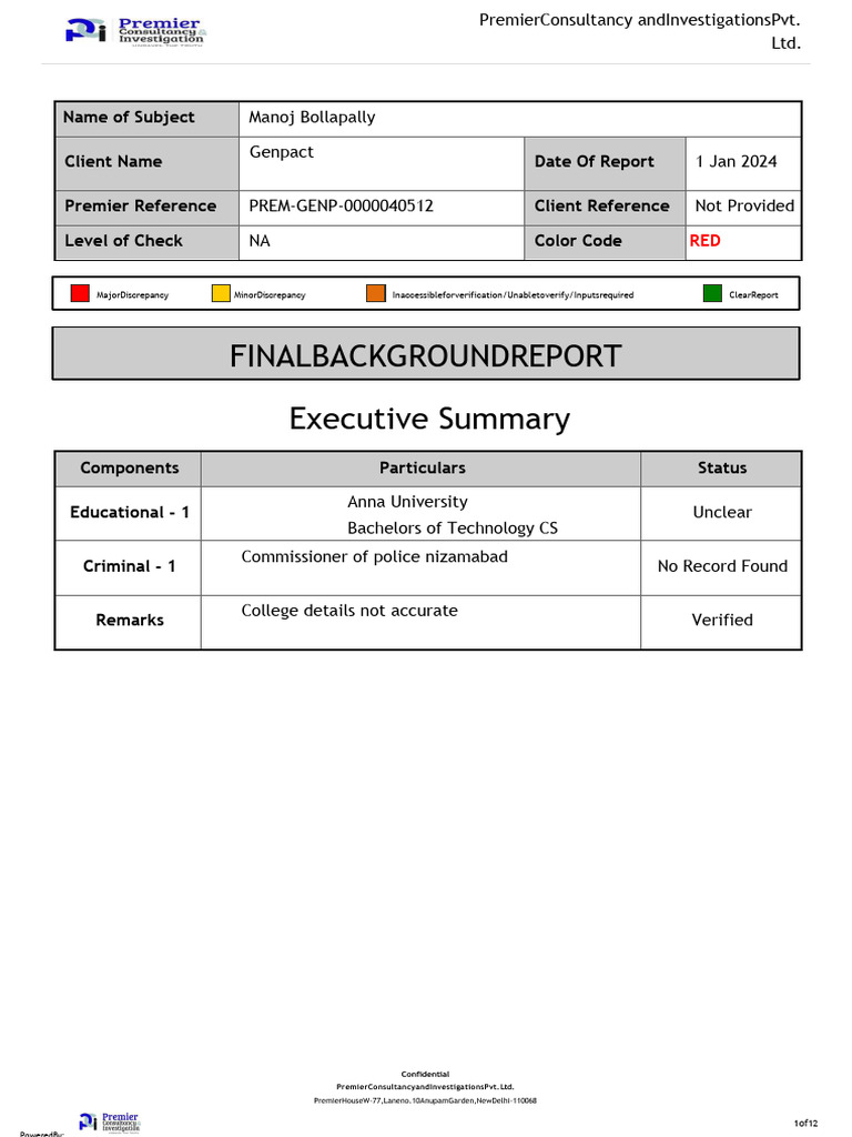 Shabbir - Final Report - 12-June-2024 | PDF | Judiciaries | Government