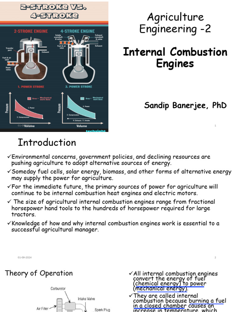 Agriculture Engineering - 2 | PDF | Internal Combustion Engine | Fuel Injection