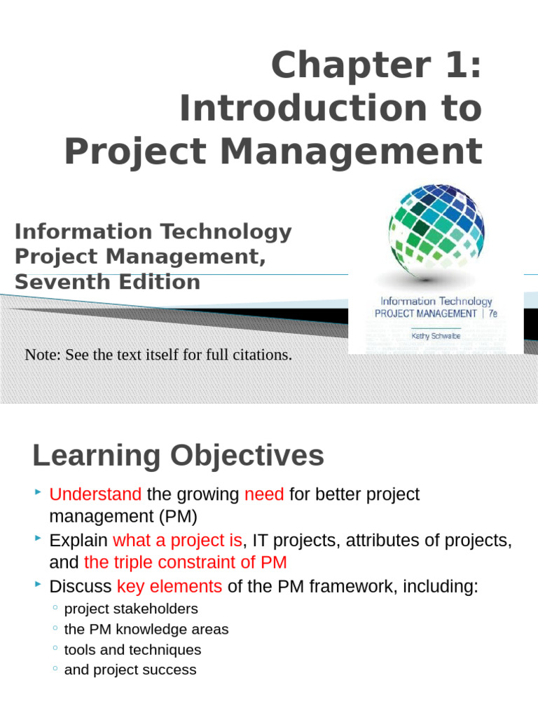 Itpm 01 | PDF | Project Management | Project Management Professional