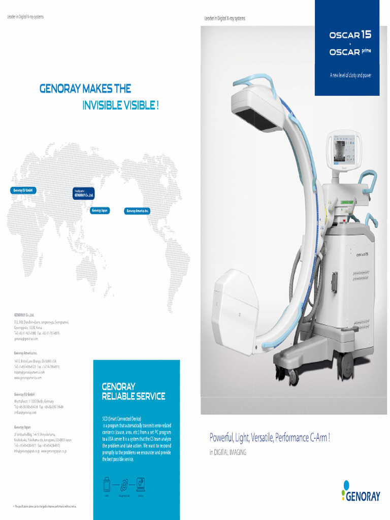 Genoray OSCAR 15 | PDF