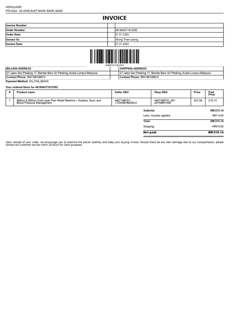 Lazada Seller Center | PDF | Invoice | Accounting