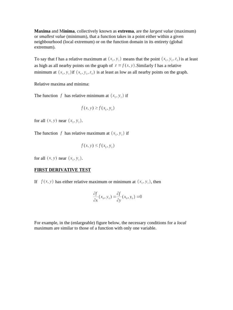 maxima | PDF | Calculus | Mathematics Of Computing