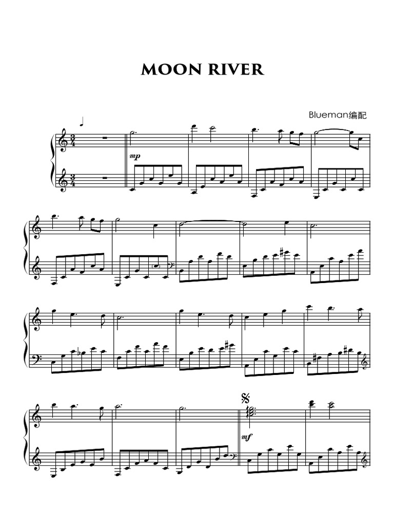 Moon River | PDF
