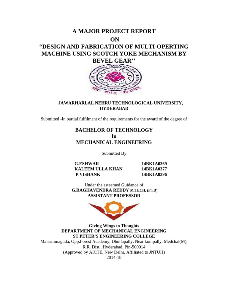 A Major Project Report 0369 | PDF