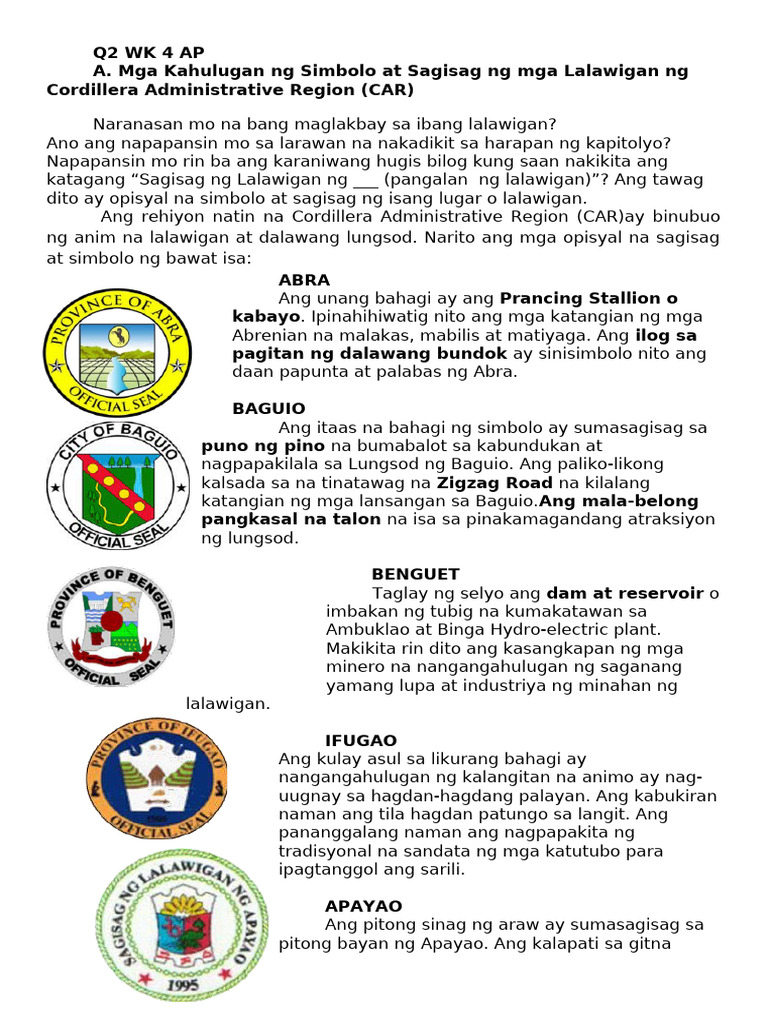 Ap3 Q2 W4 Simbolo | PDF