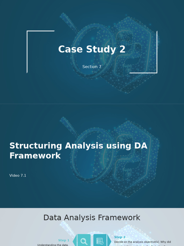 Structuring Data Analysis Framework | PDF