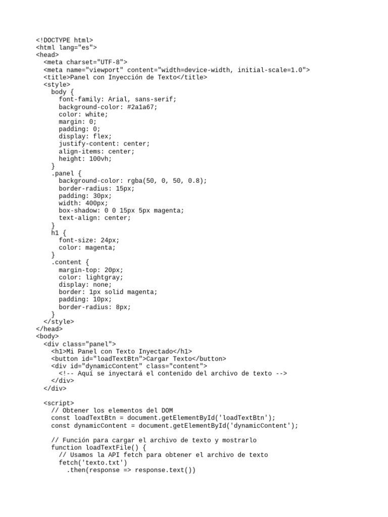 Archivo de Panel Mini Freestyle | PDF