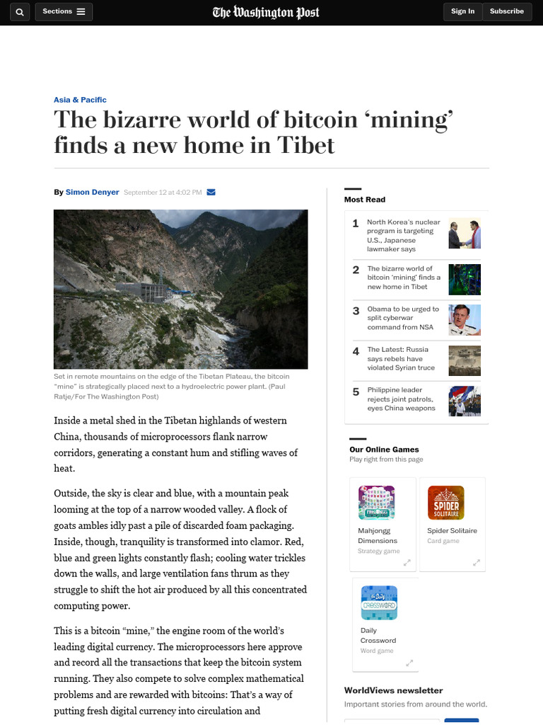 BITCOINS | PDF | Bitcoin | China