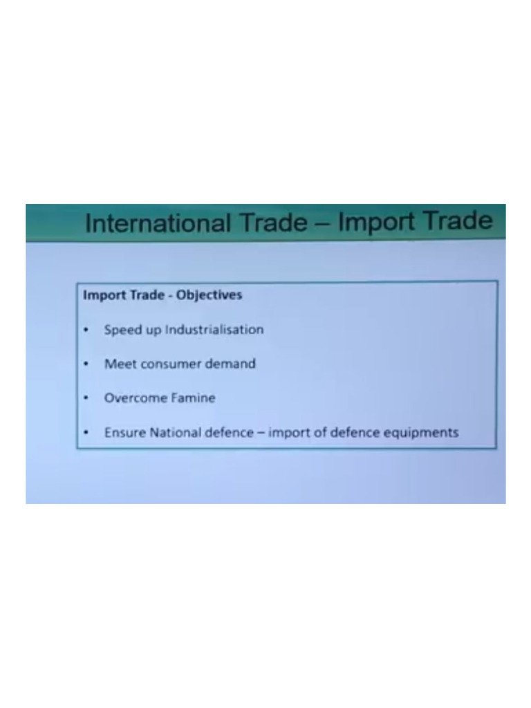 Import Procedure | PDF