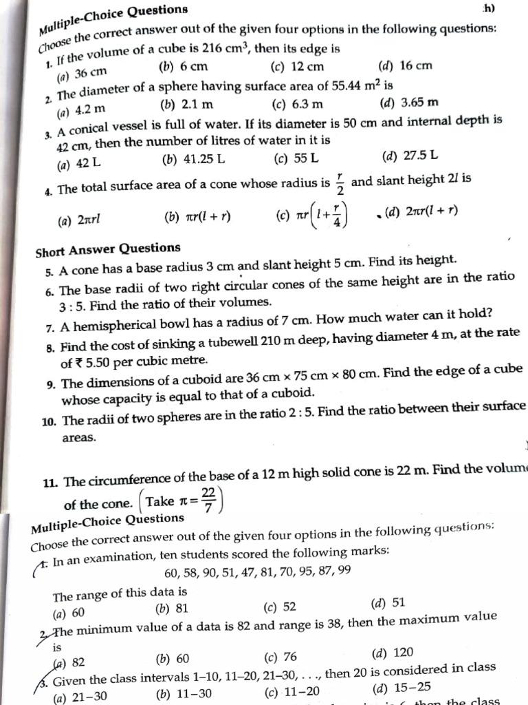 Class IX Maths | PDF | Histogram | Euclidean Geometry