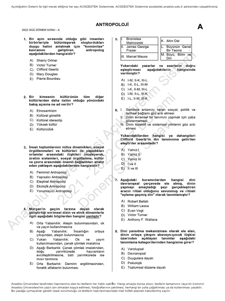 Aöf Antro Soru | PDF