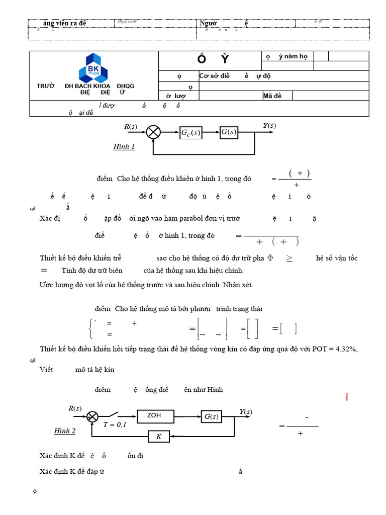 Dethi CSTD CQ Hk231 Dap An | PDF