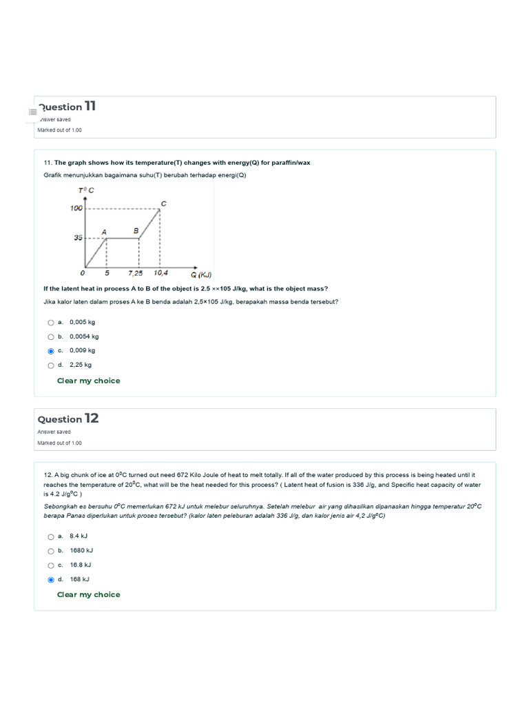 Practice Final Test 2023 - 2024 - Physics 7B (30 Soal) (Page 3 of 6 ...