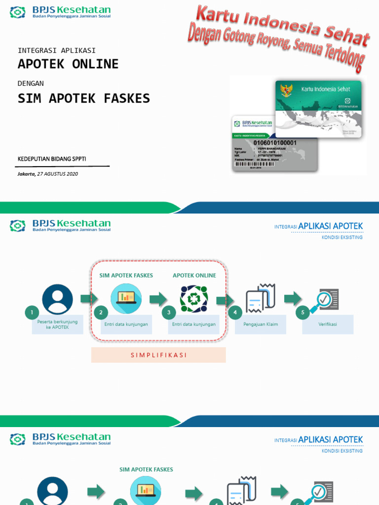 Integrasi Apotek Online dan SIM Faskes | PDF