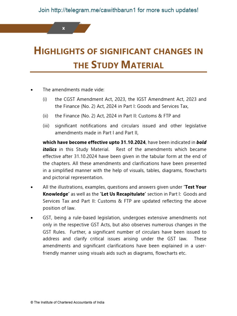 IDT SM M25 Changes Summary | PDF | Value Added Tax | Taxes