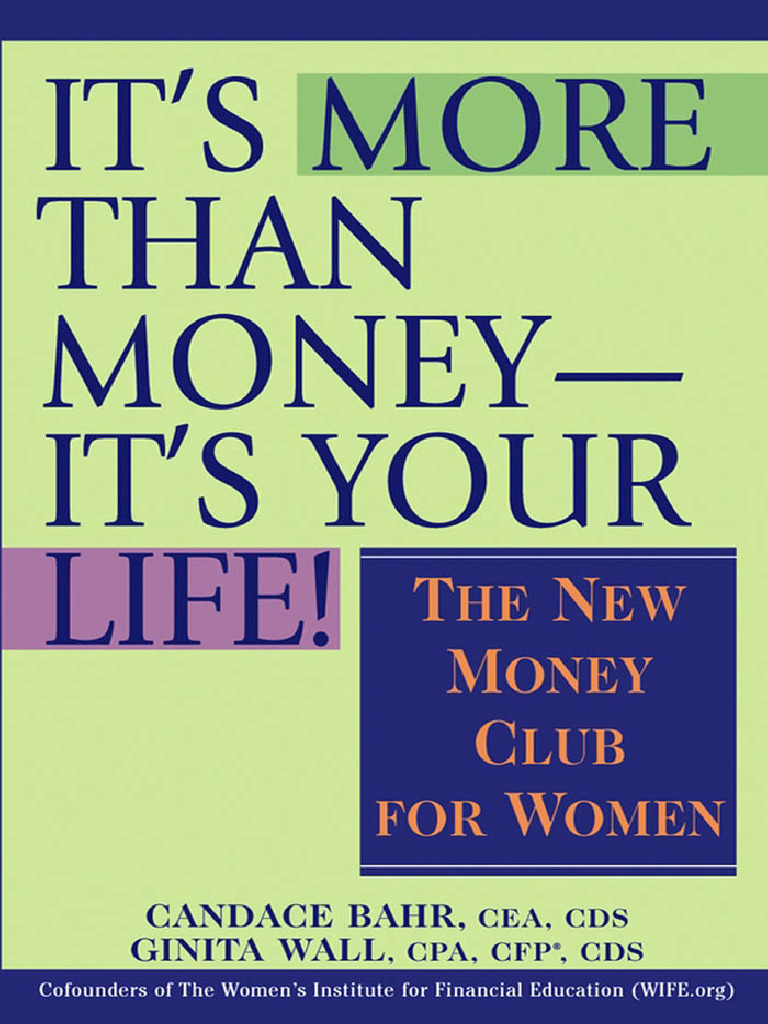 It's More Than Money It's Your Life The New Money - Annas Archive | PDF ...