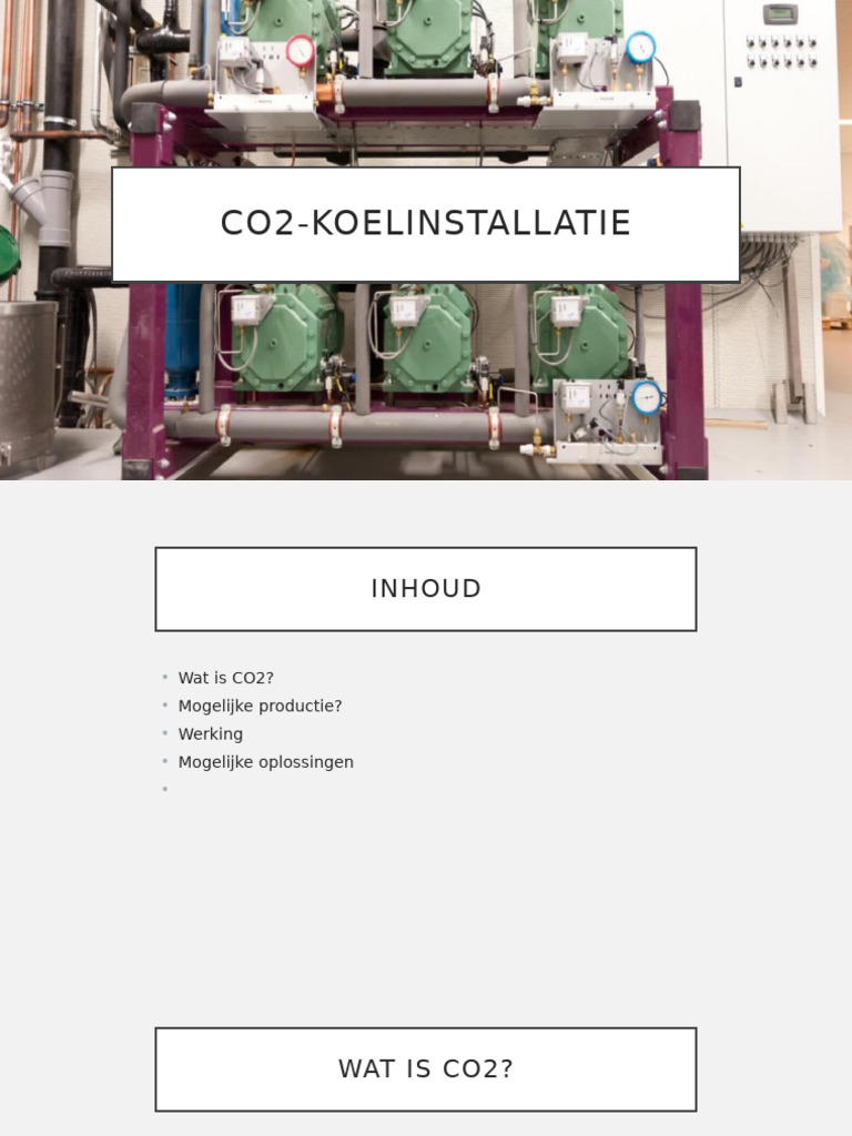 CO2 koeling | PDF