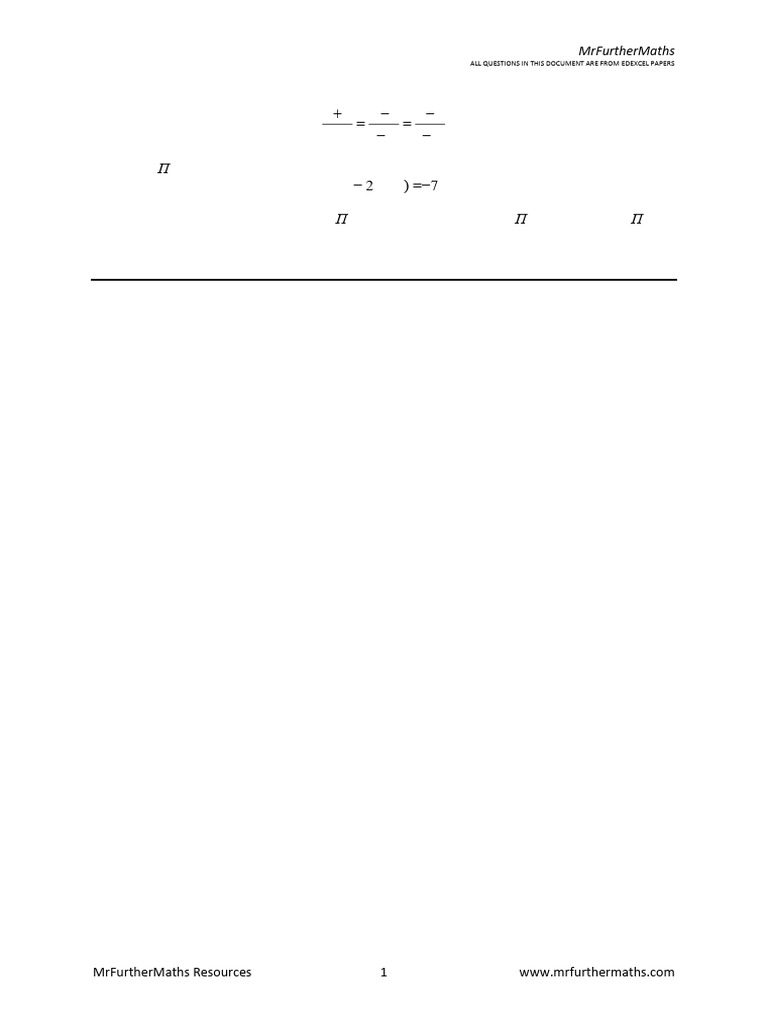 Core 1 Further Vectors Exam Questions | PDF | Euclidean Vector | Equations