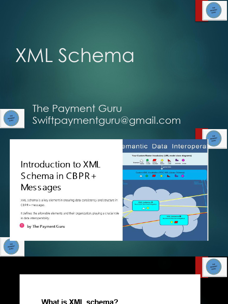 Validate CBPR+ Messages with XML Schema | PDF