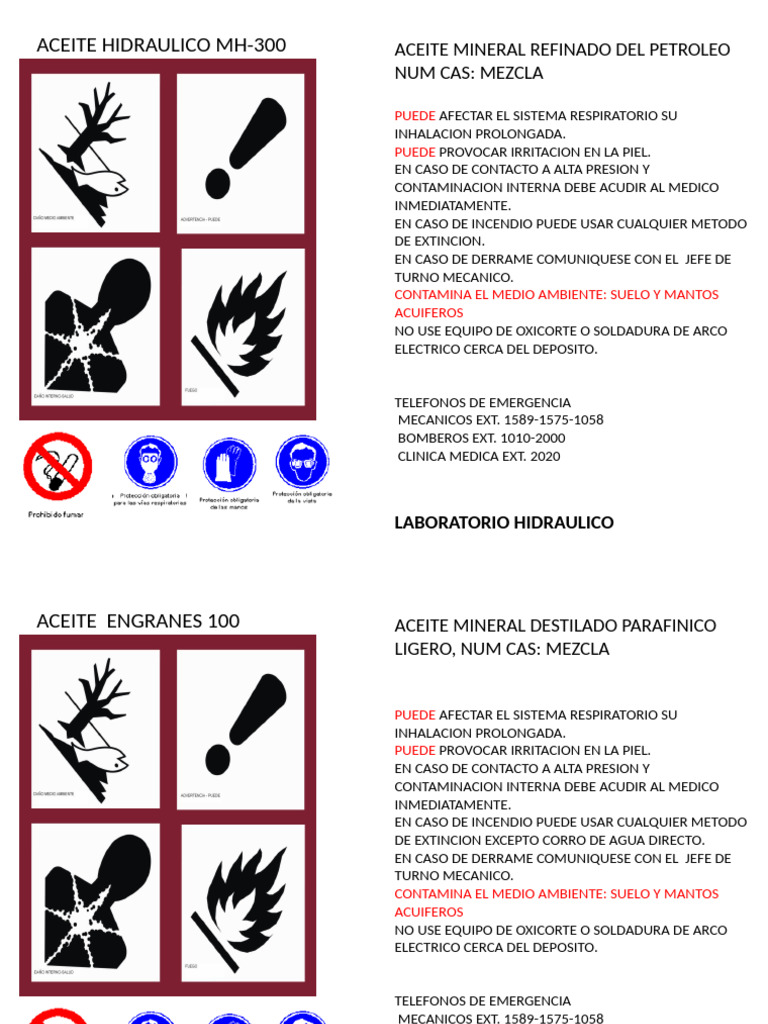 Seguridad y Manejo de Productos Químicos | PDF | Oxígeno | Soldadura