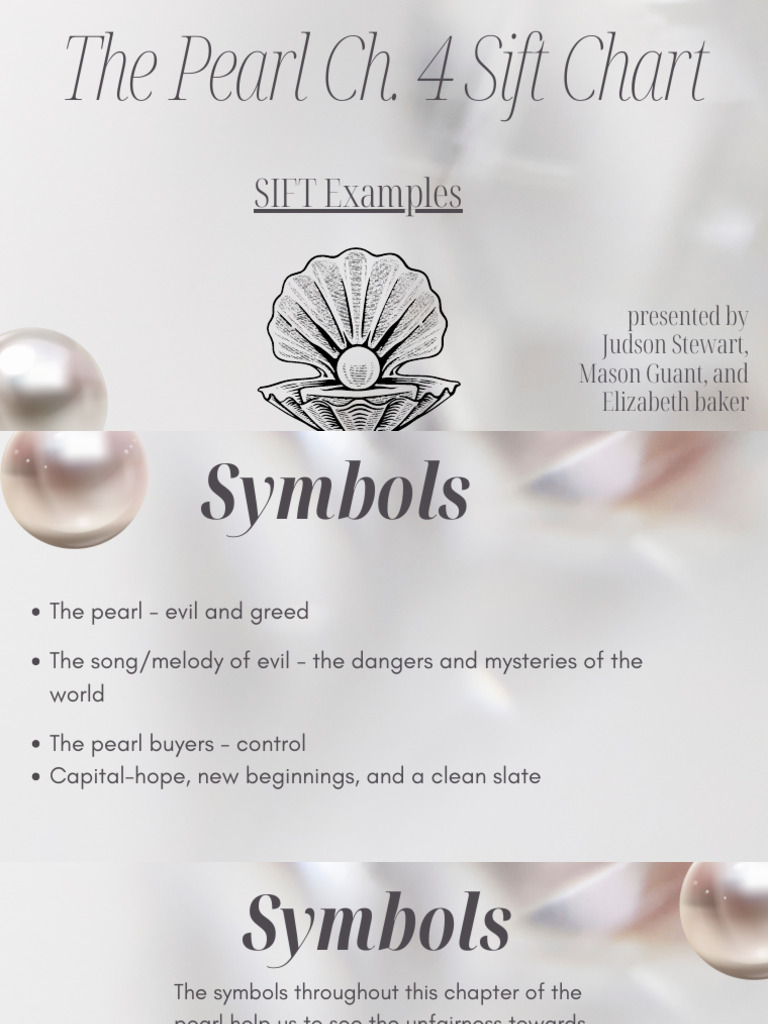 Symbols and Themes in The Pearl Ch. 4 | PDF