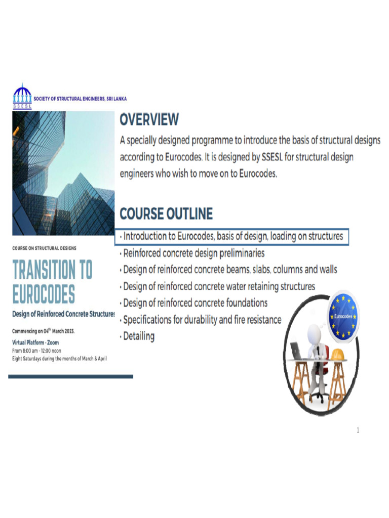 SSE Lecture Eurocode 0 and 1 For Handout 2023 | PDF | Reliability ...