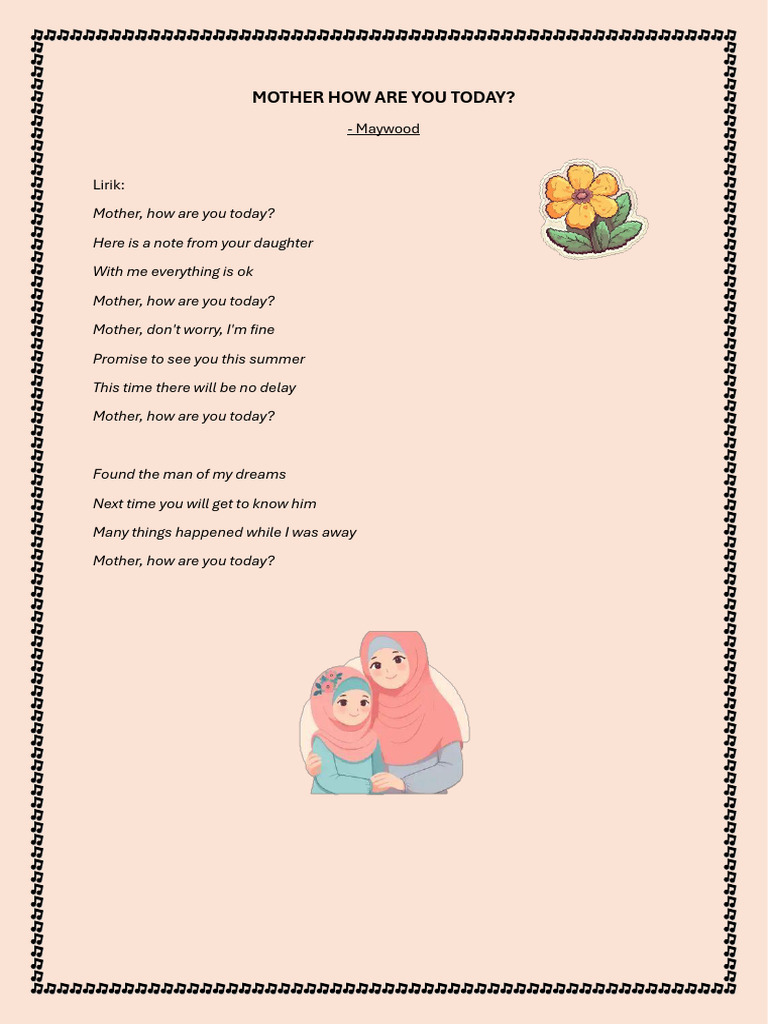 mother how are you | PDF