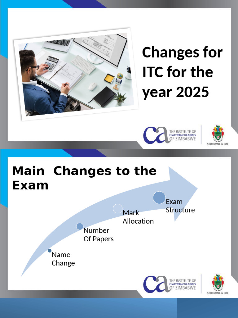 2025 ITC Exam Changes Overview | PDF