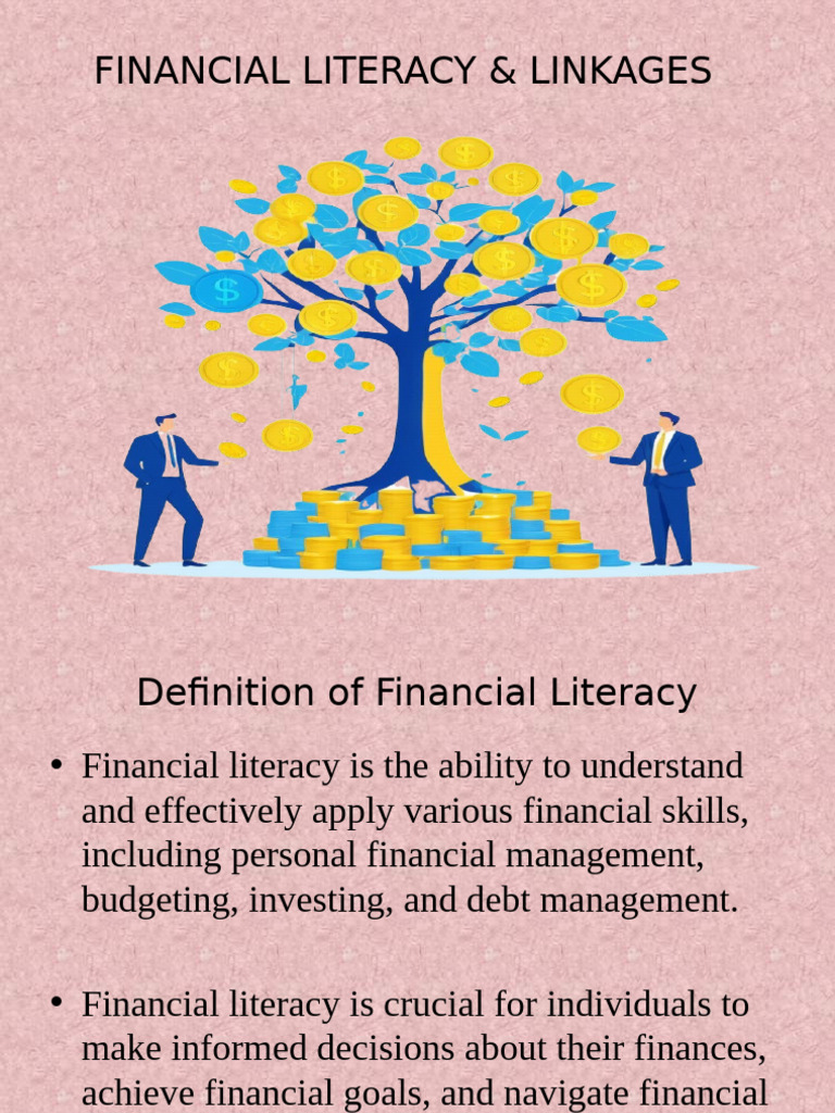 Introduction To Financial Literacy and Linkages | PDF | Investing | Debt