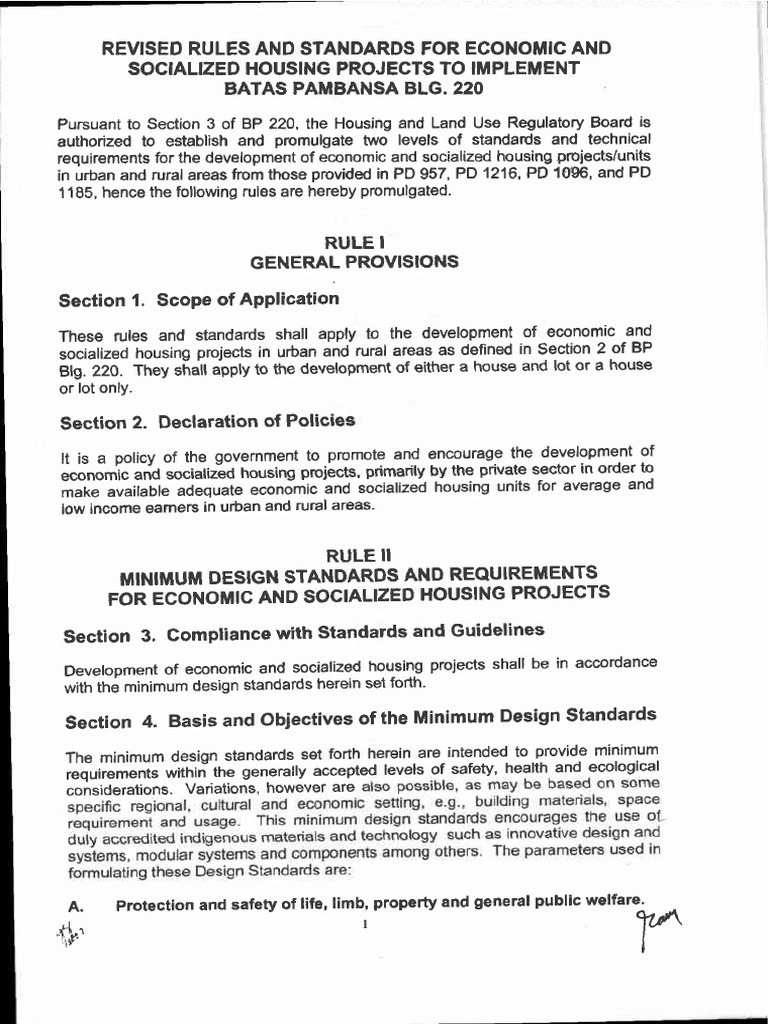 Rules and Regulations BP220 Revised_3 | PDF