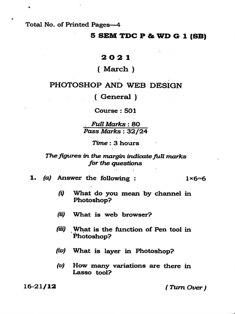 2021 P & WD G 501 | PDF