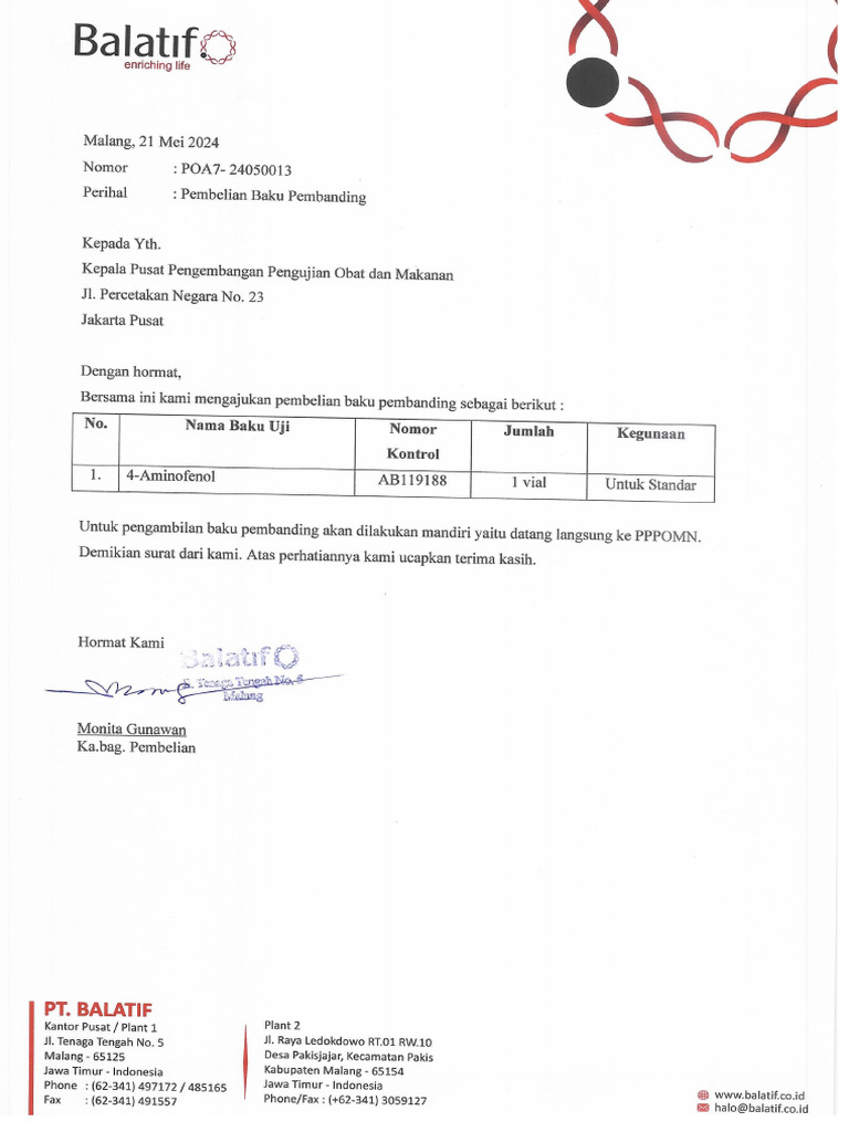 PT BALATIF File 21may24 | PDF