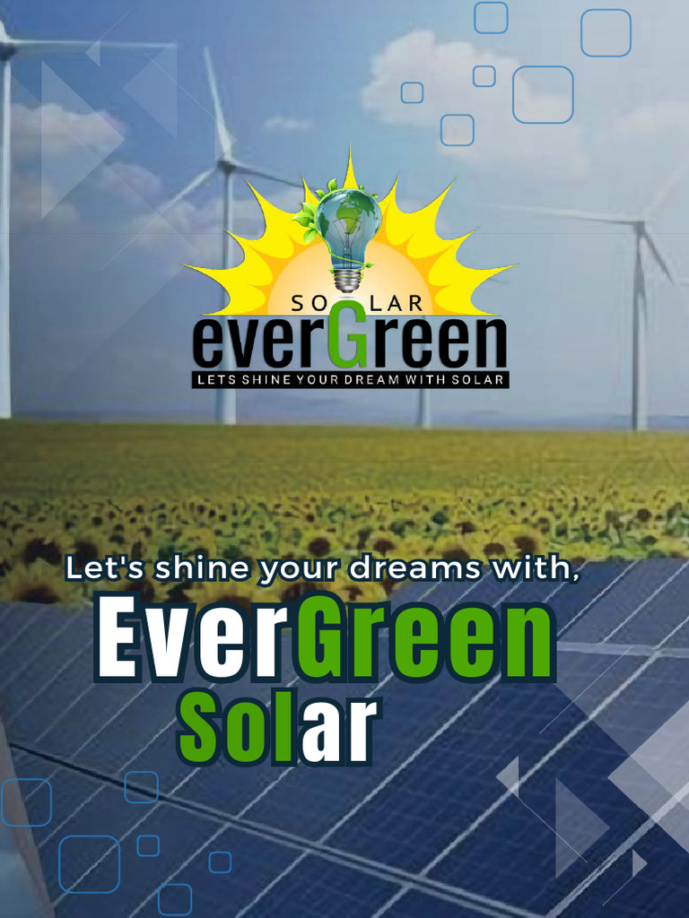 Evergreen Solar Brochure | PDF | Solar Power | Photovoltaics