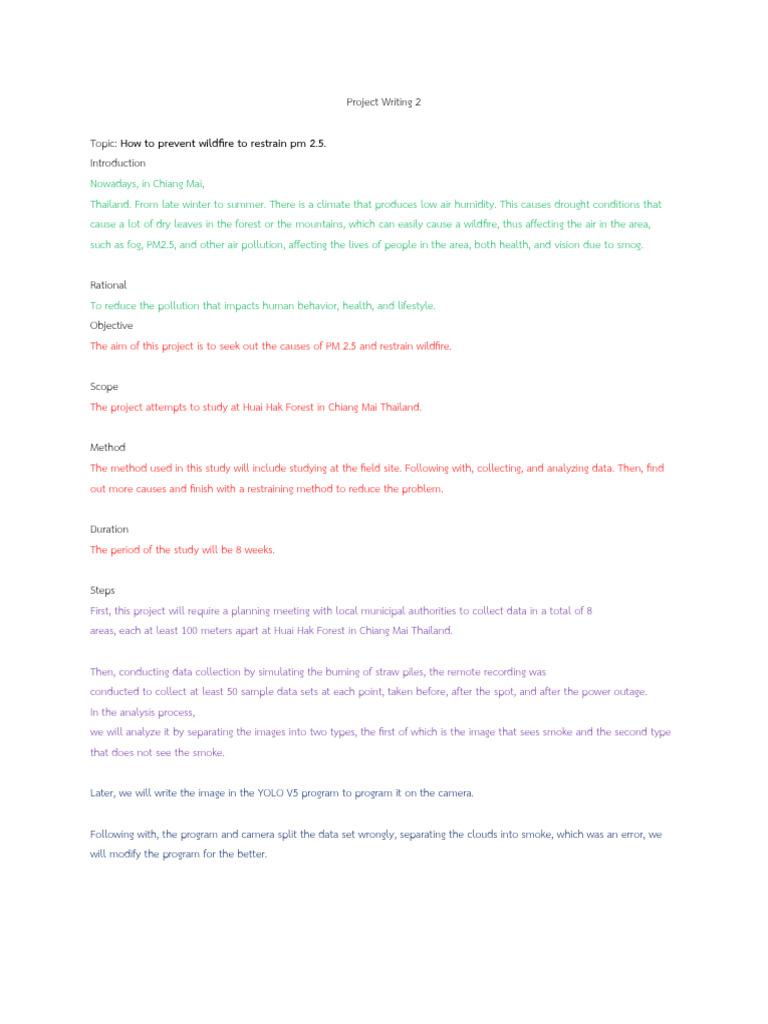 Project Writing 2 Eng4 แบ่ง | PDF