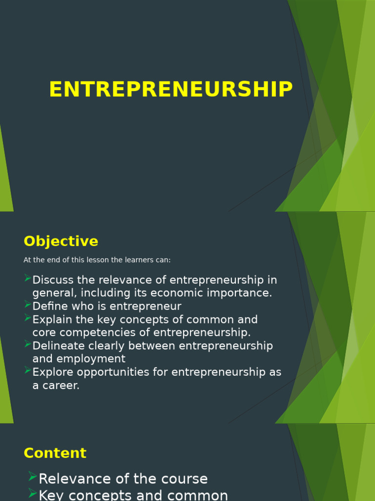 ENTREP Q3 W2 | PDF | Entrepreneurship | Franchising
