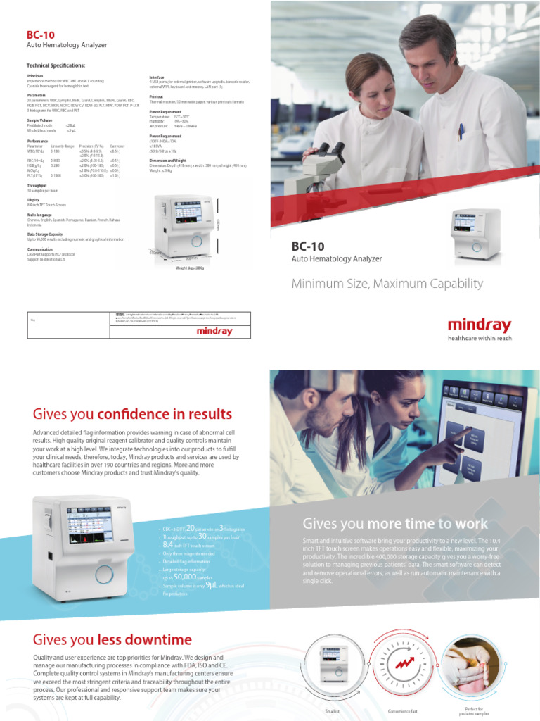 BC 10 Product Brochure | PDF | Computing