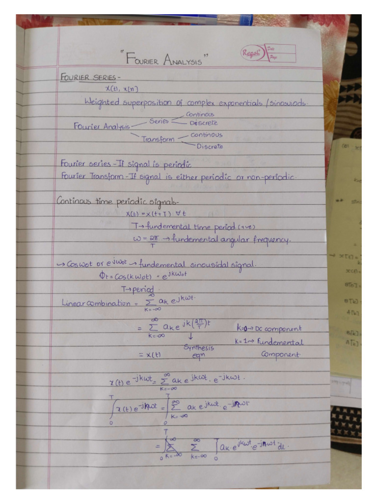 Unit 3 (fourier Series , Transform) (1) | PDF Unit 3 (fourier Series , Transform) (1) | PDF