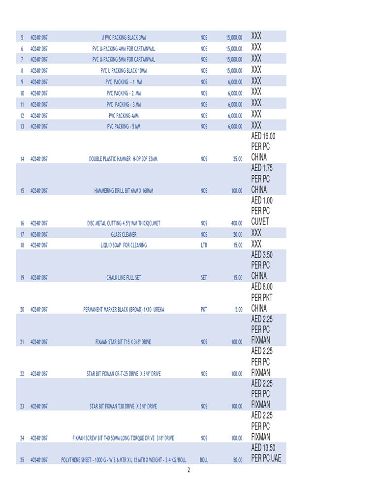 20240805T143224.967-ICONIC P2 | PDF | Building Materials | Tools