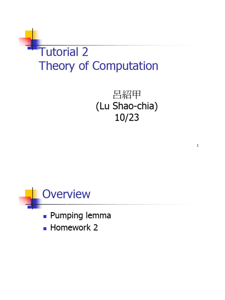 tutorial2 | PDF | Formalism (Deductive) | Syntax (Logic)