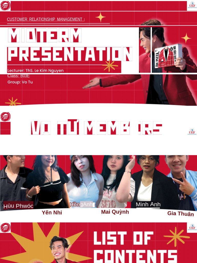 PIZZA HUT - VÔ TƯ - MID PRESENTATION - Compressed | PDF