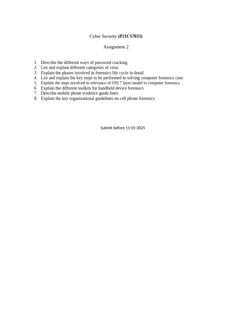 Assignment 2 | PDF