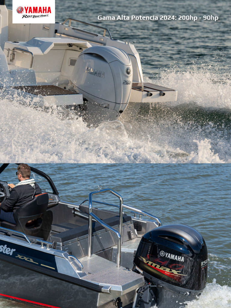 Catalog Yamaha Outboards High Power Range 2024: 200hp - 90hp | PDF ...
