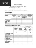 QIS-ForM I, II, III Manufacturing Format | PDF | Balance Sheet | Banks