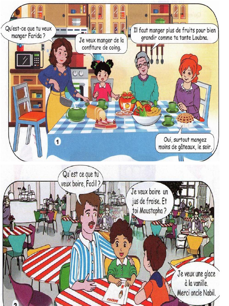 Les Figurines 3ème A.P Qu'est Ce Que Tu Veux Manger !.PDF Version 1 | PDF