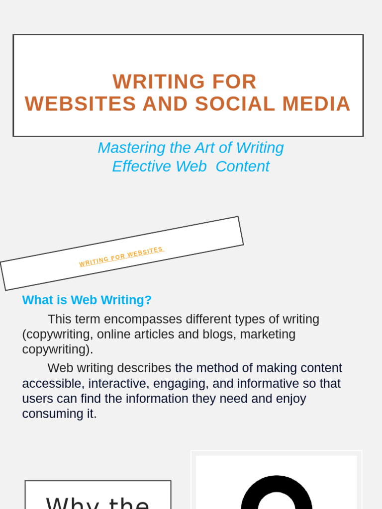 Web Writing and Social Media Strategies | PDF | Search Engine ...