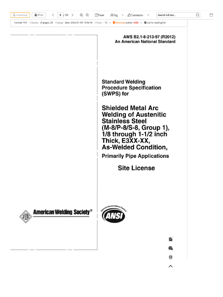 Aws - B2.1 8 213 | PDF