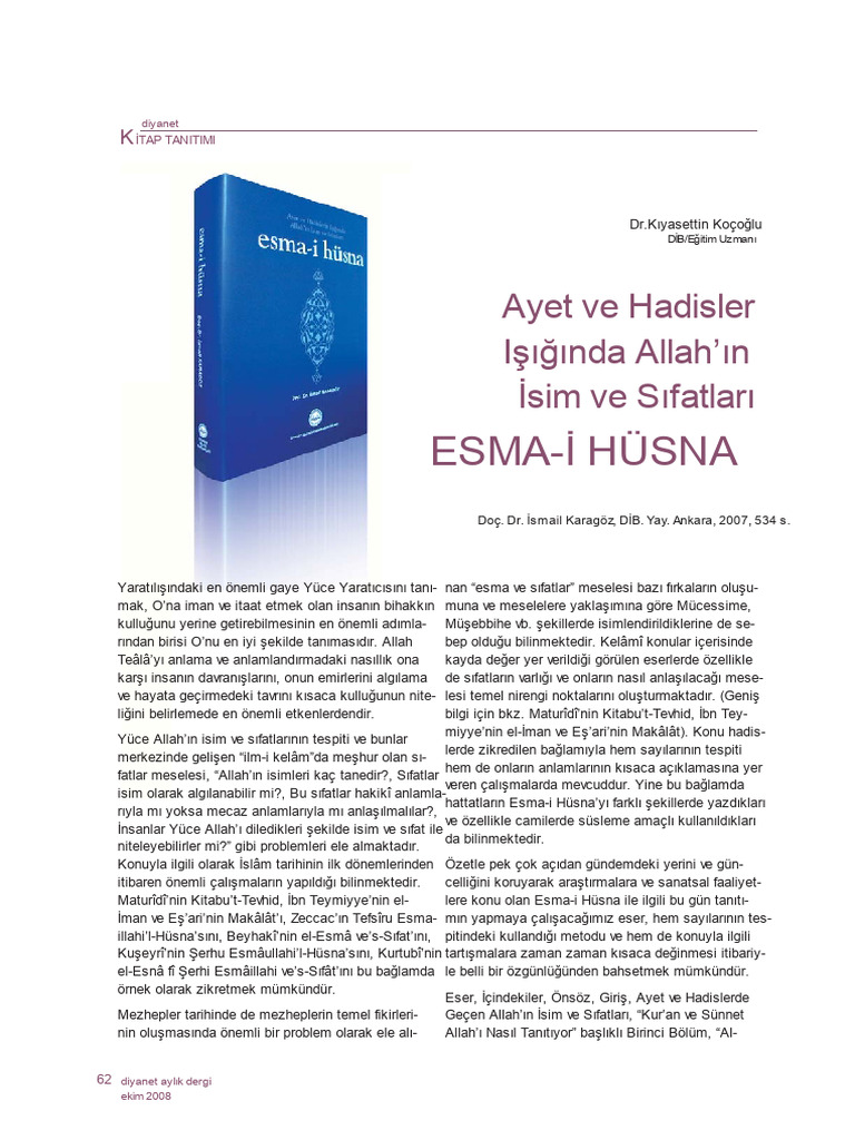 Esma I Hüsna | PDF