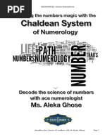 Cheiro's Book of Numbers | PDF
