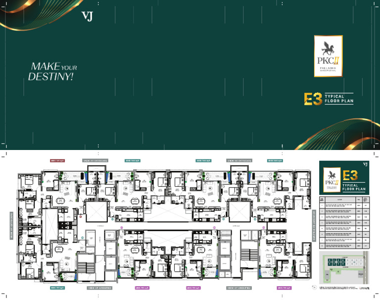 PKC 2 - E3 TYPICAL Floor Plan | PDF