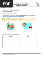 Air and Water Resistance Worksheet | PDF | Parachute